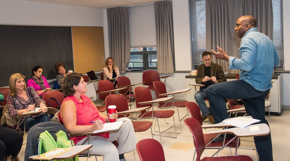 Professor talks about obstacles he faced on his path to higher ...